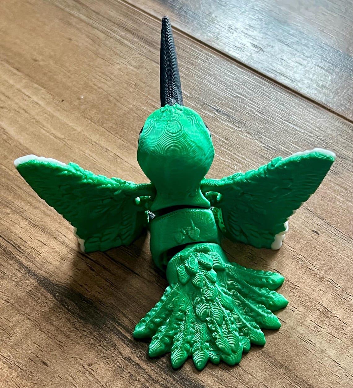 3D Printed Articulated Hummingbird - Etsy