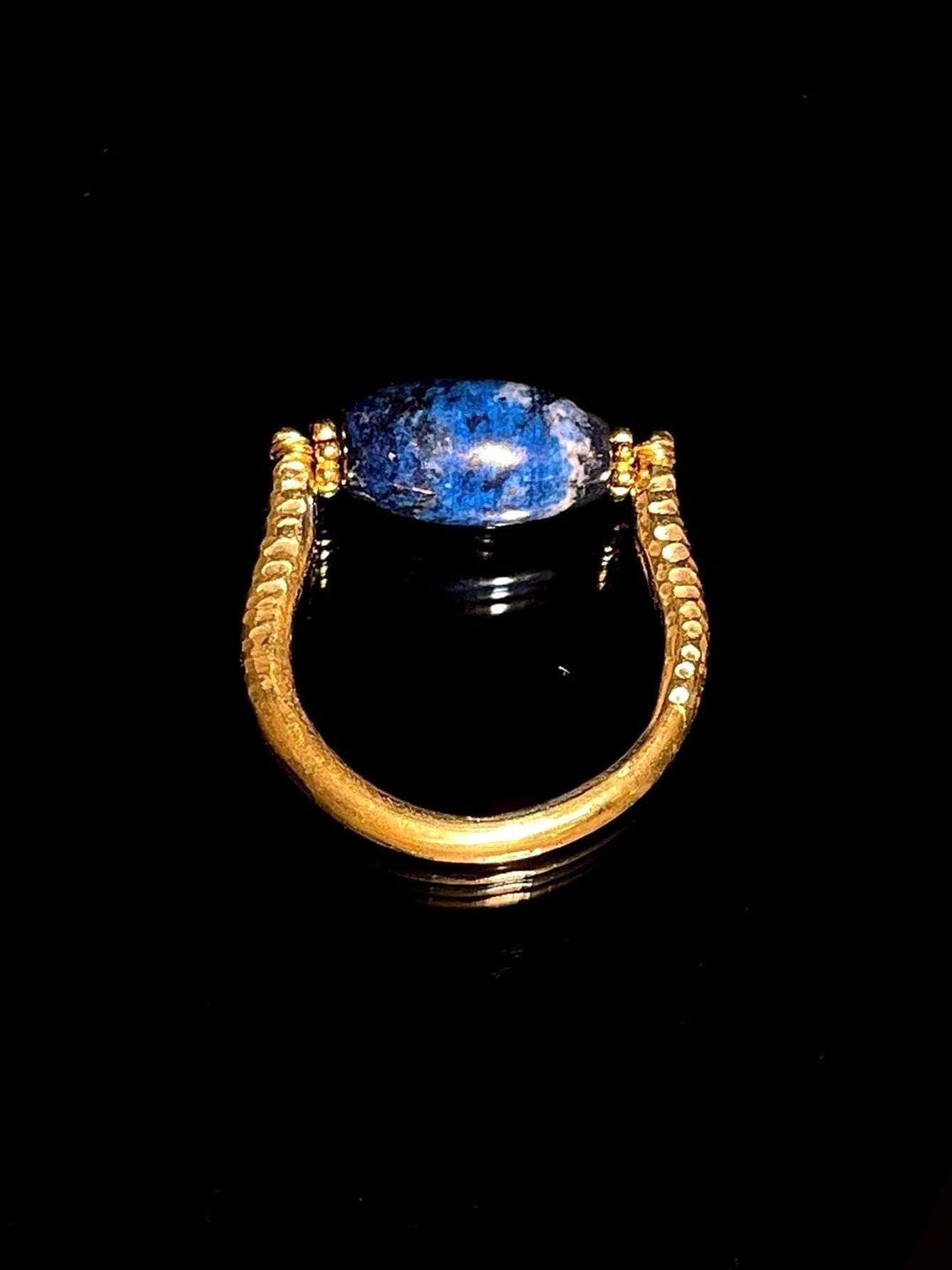 Ancient Egypt Ring, Unique Handcrafted Amulet, With Genuine Ancient ...