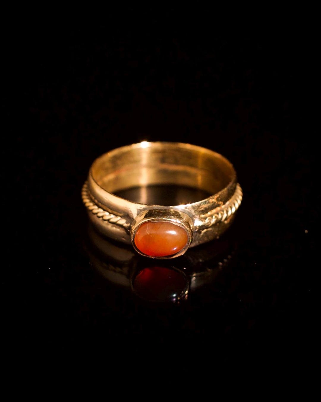 Carnelian and Original Roman Stone Ring | Reproduction of Ancient Rome ...