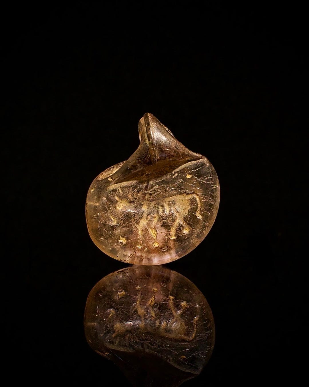 Roman Glass Donkey Amulet | 3rd Century AD – Imperial Spain | Talisman ...