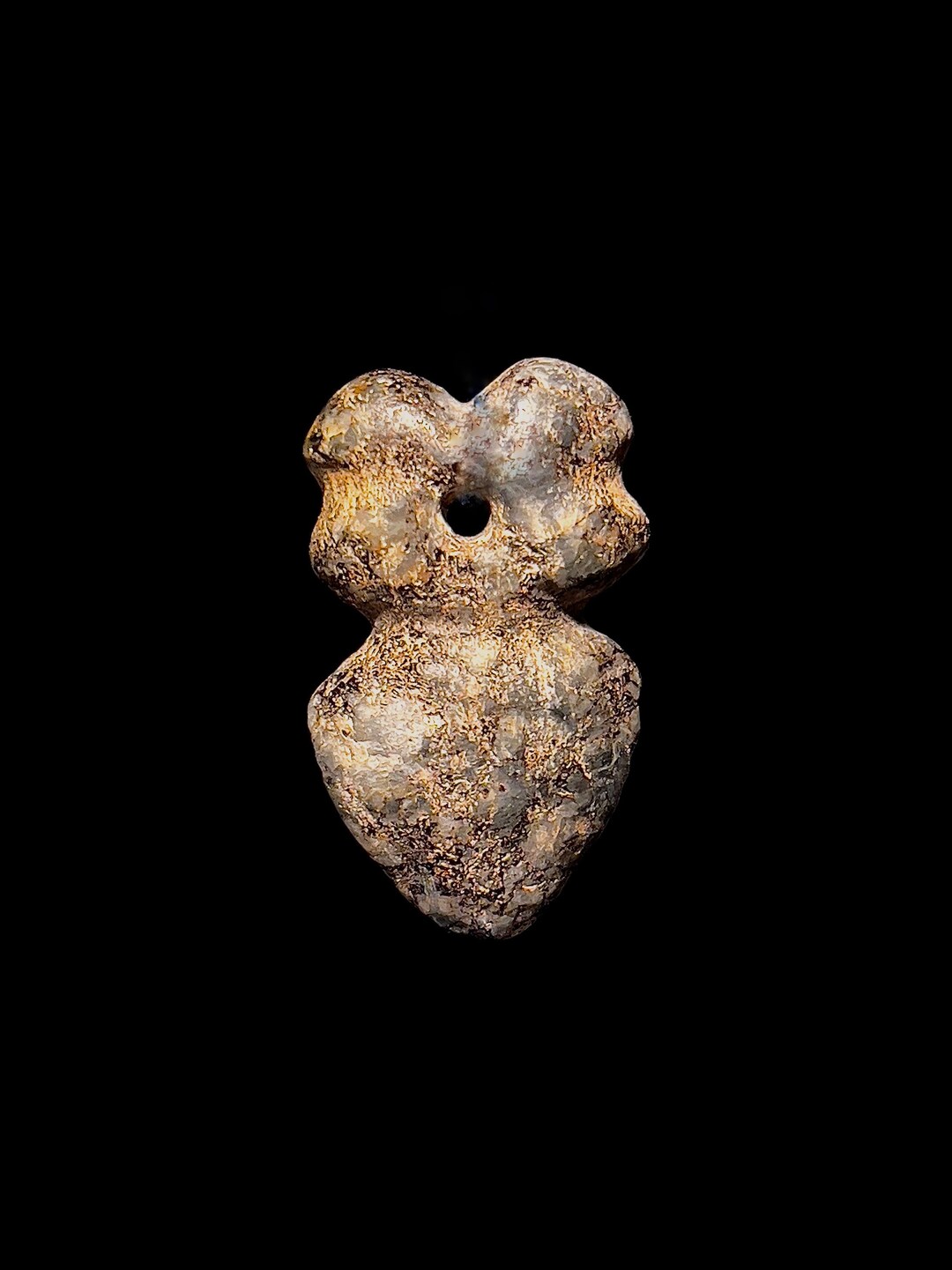 Basalt Arrowhead Pendant, an Artefact From the Neolithic Era, Which ...