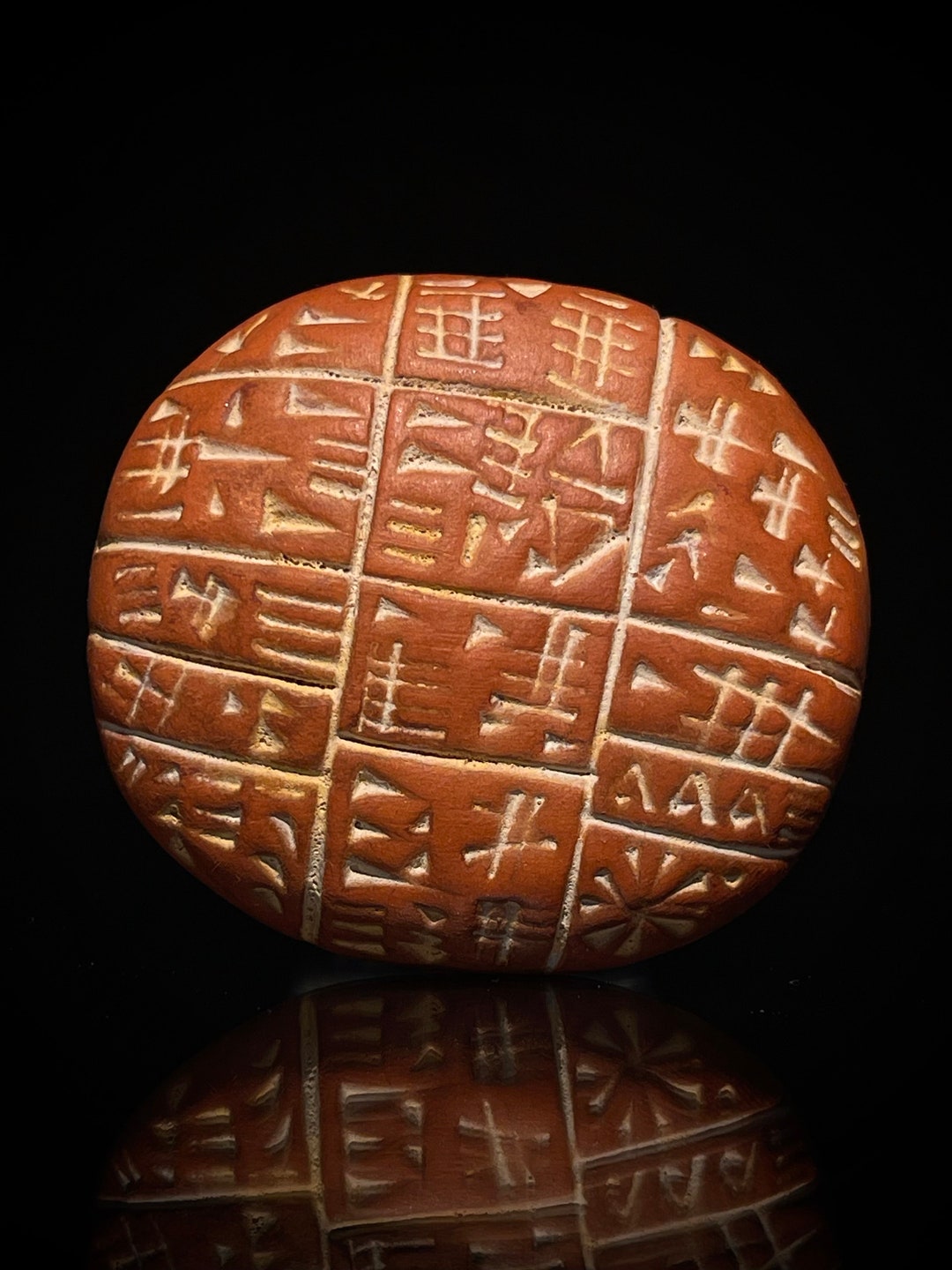 Ancient Cuneiform Tablet, Administrative Account of Livestock ...