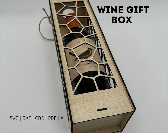 Laser Cut Wine Box SVG: "let Me Out" Jail Caddy (digital Files) - Etsy ...