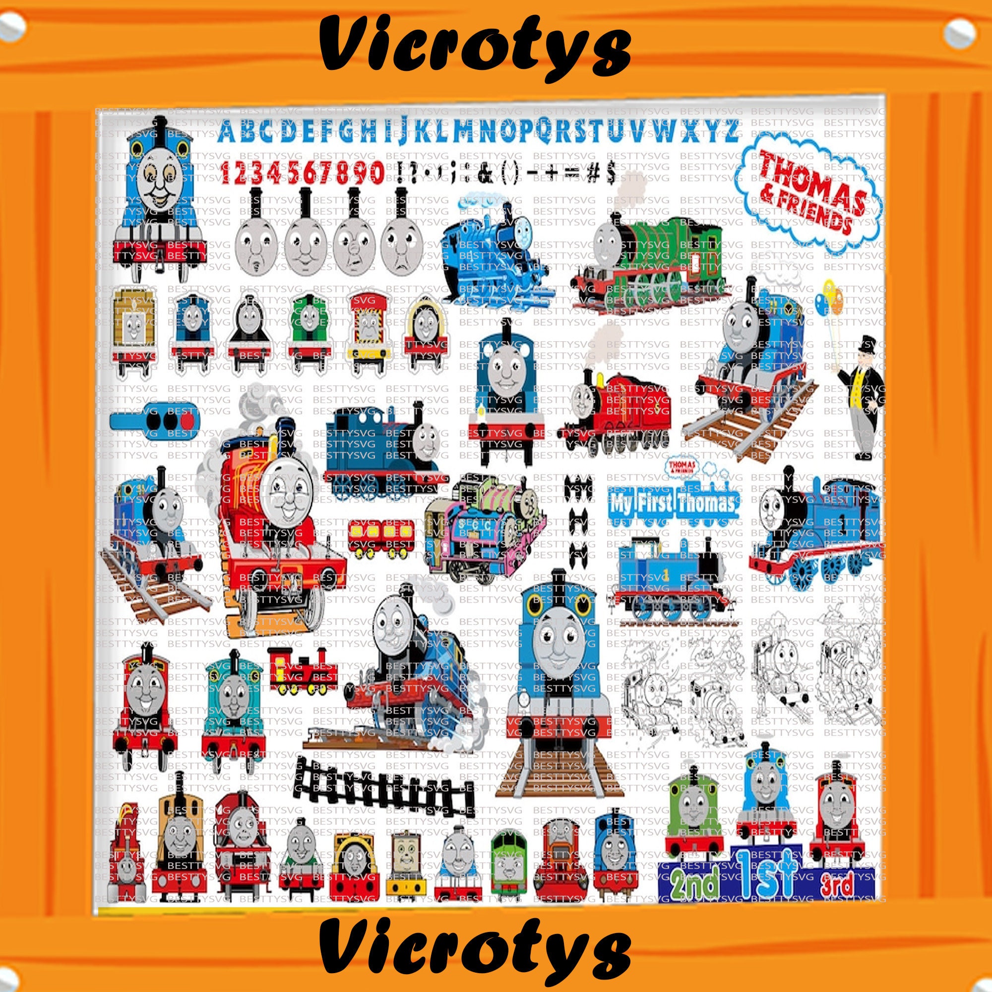 Thomas the Train Svg, Train Svg for Cricut, Thomas the Train Png ...