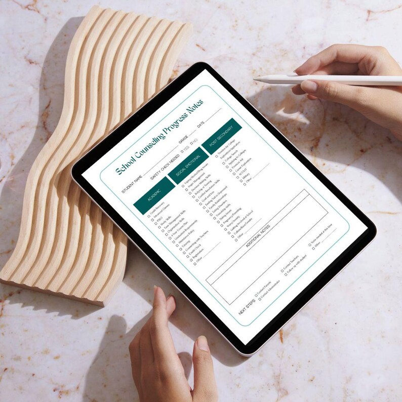 Counseling Progress Notes - School Counseling, Documentation, Digital ...