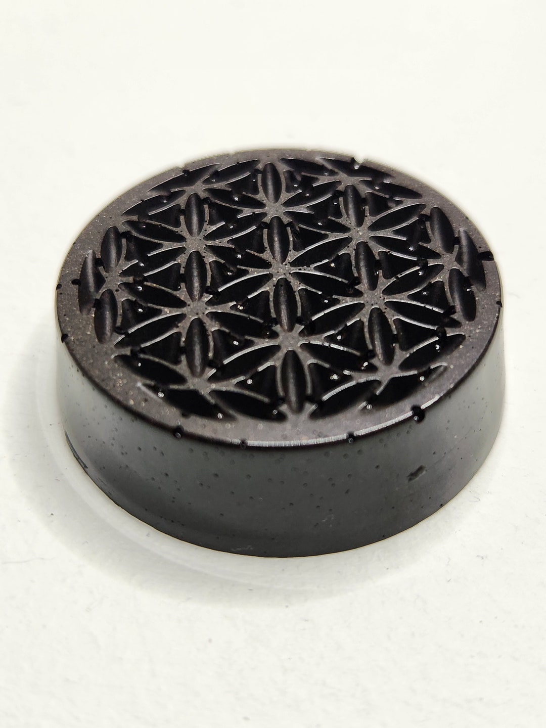 Flower of Life Orgonite Puck quantum 5G Tower Buster Mix - Etsy
