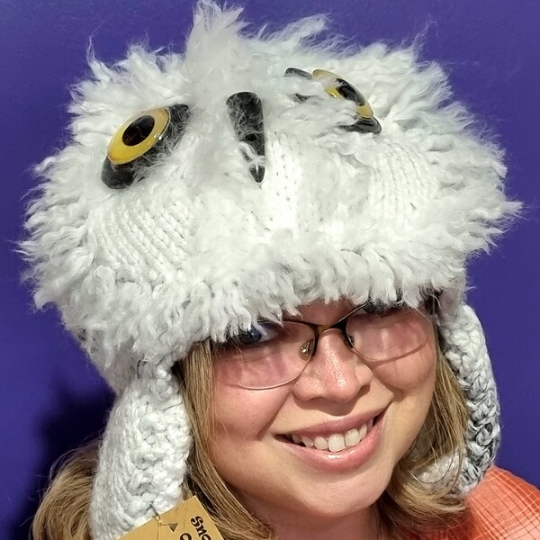 Snowy Owl Hat - Etsy