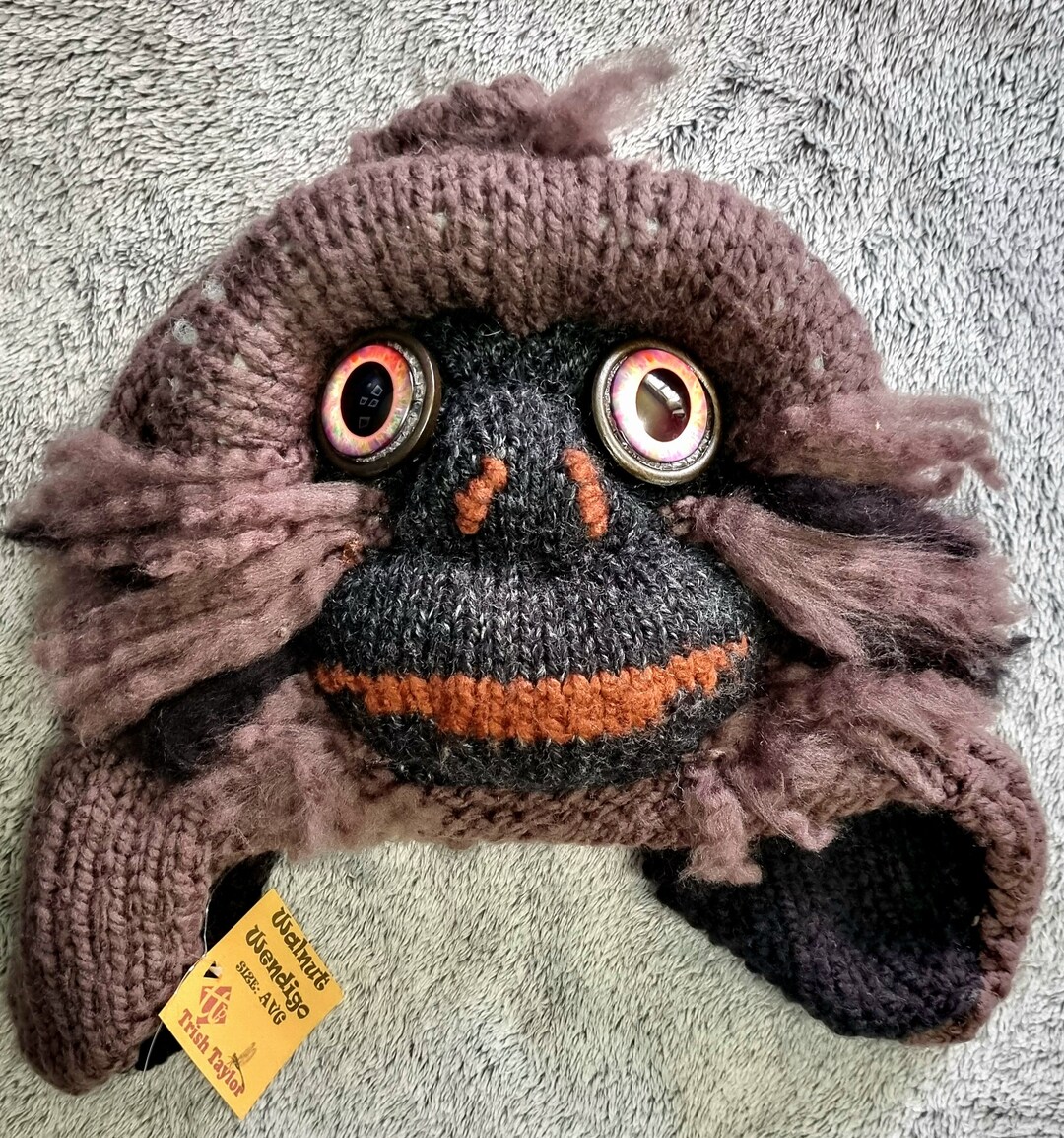 Bigfoot/sasquatch Hat... Walnut Wendigo (size-average) - Etsy