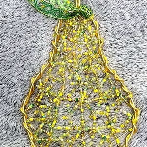 Pears (wire & Bead) - Etsy