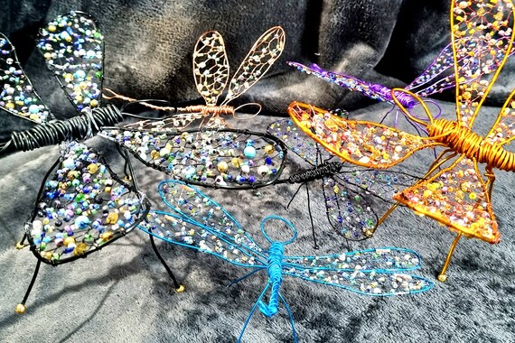 Wire Dragonfly Wings