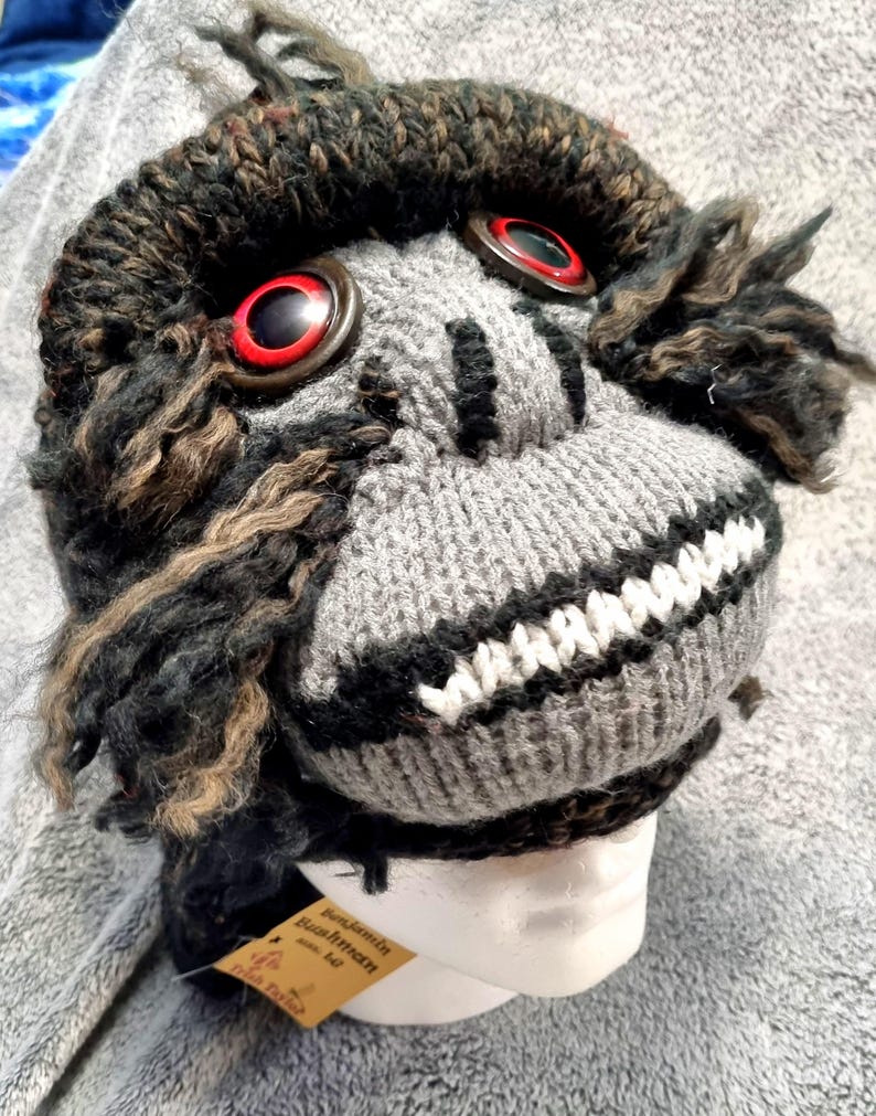 Bigfoot/sasquatch Hat... Benjamin Bushman (size-large) - Etsy