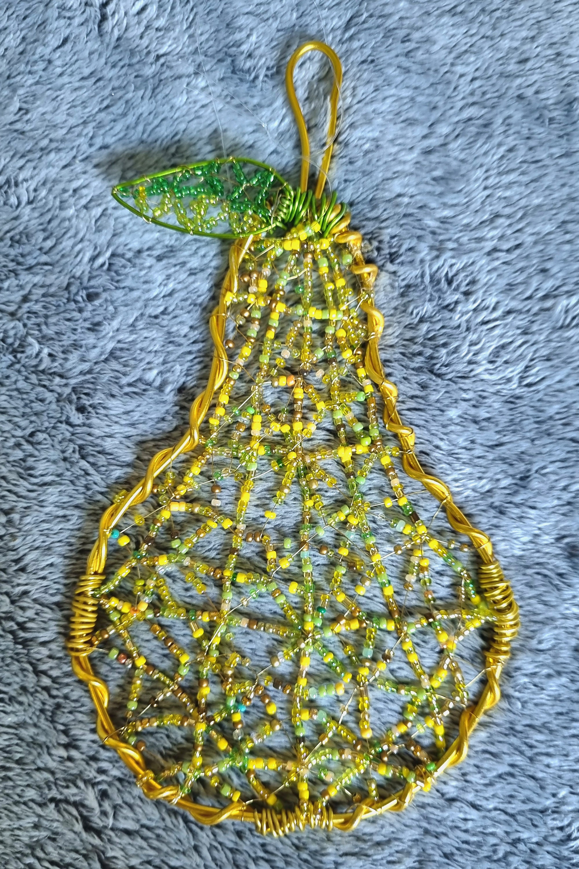 Pears (wire & Bead) - Etsy