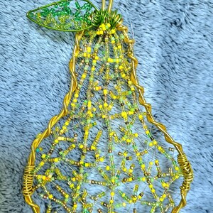 Pears (wire & Bead) - Etsy