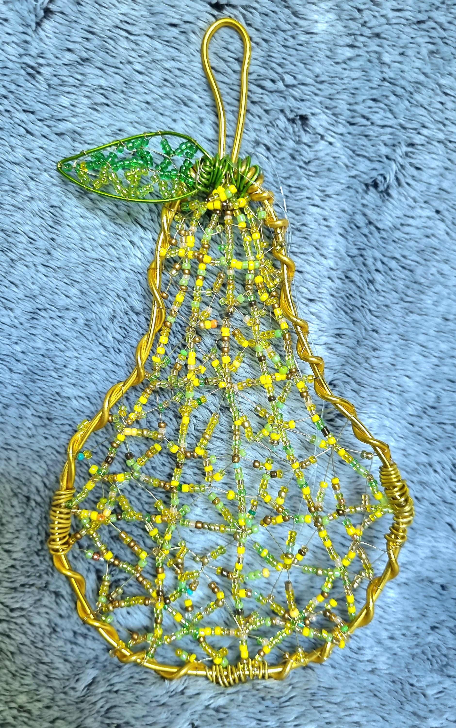 Pears (wire & Bead) - Etsy
