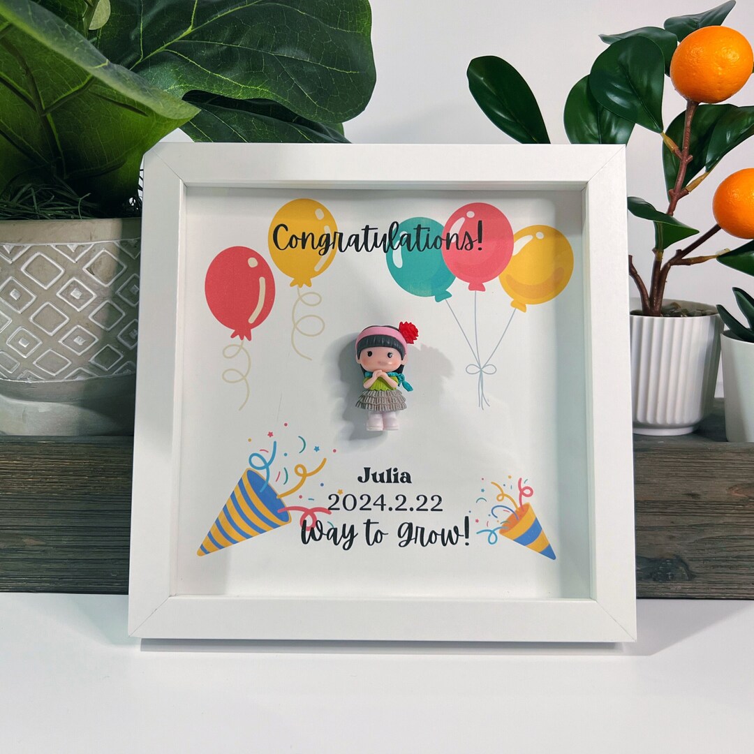 Personalized Shadow Box Gift, Graduation Shadow Box, New Job ...