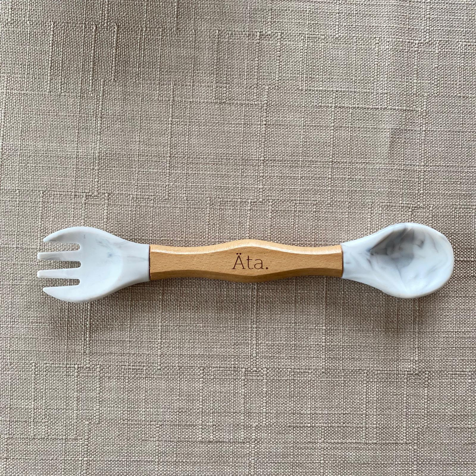 Silicone Sporks With Wooden Easy Grip Middle - Etsy