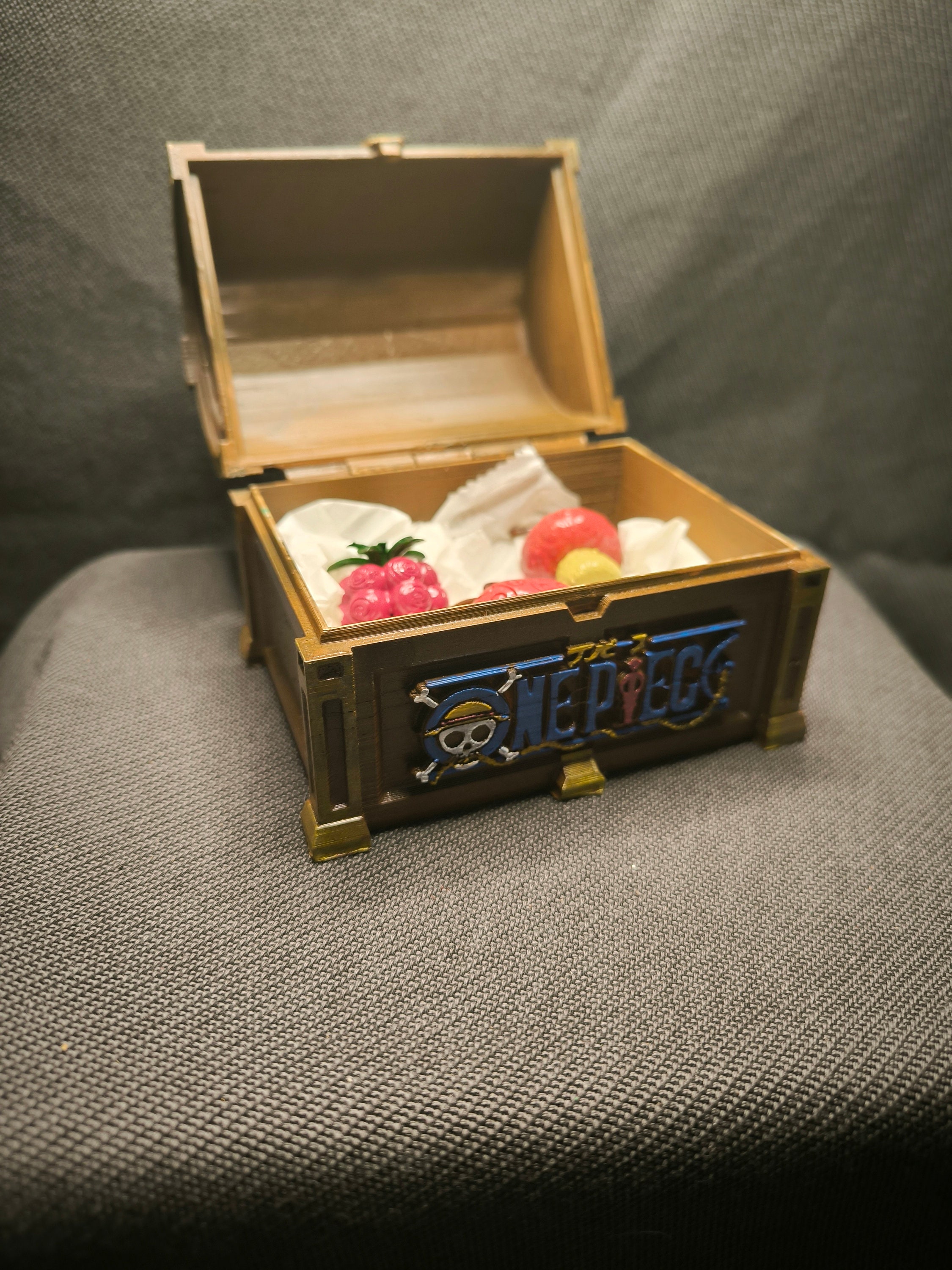One Piece Chest, With 3 Random Devil Fruits - Etsy