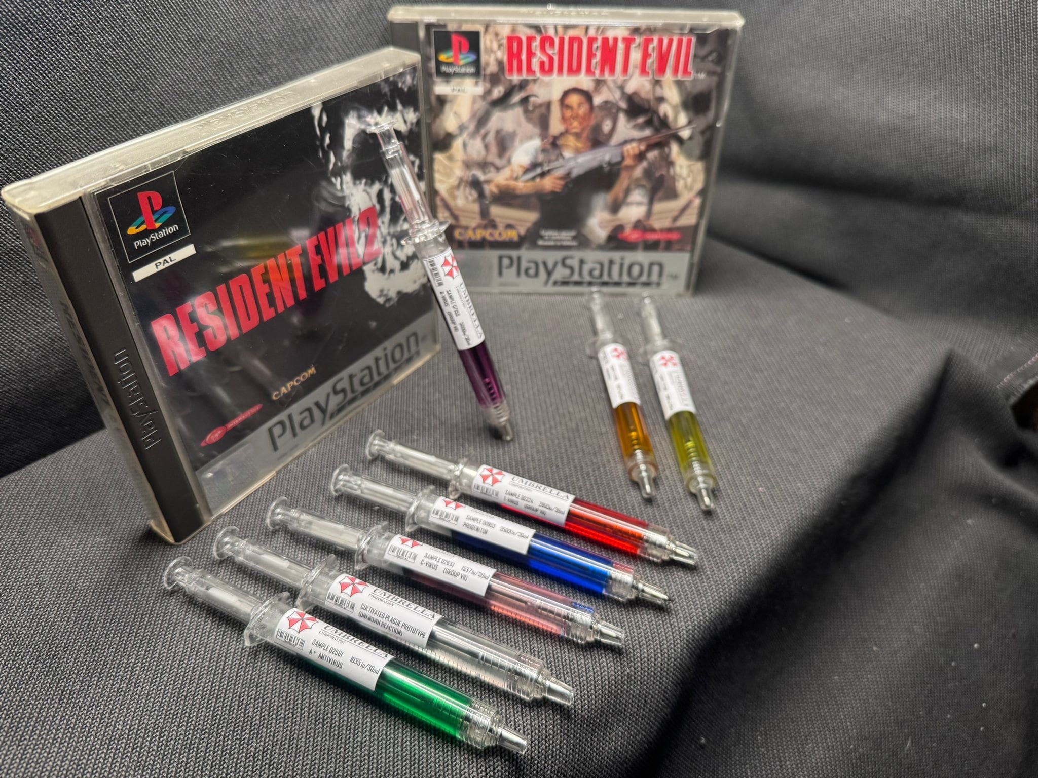 Resident Evil Saga Virus Syringe Pens - Etsy UK