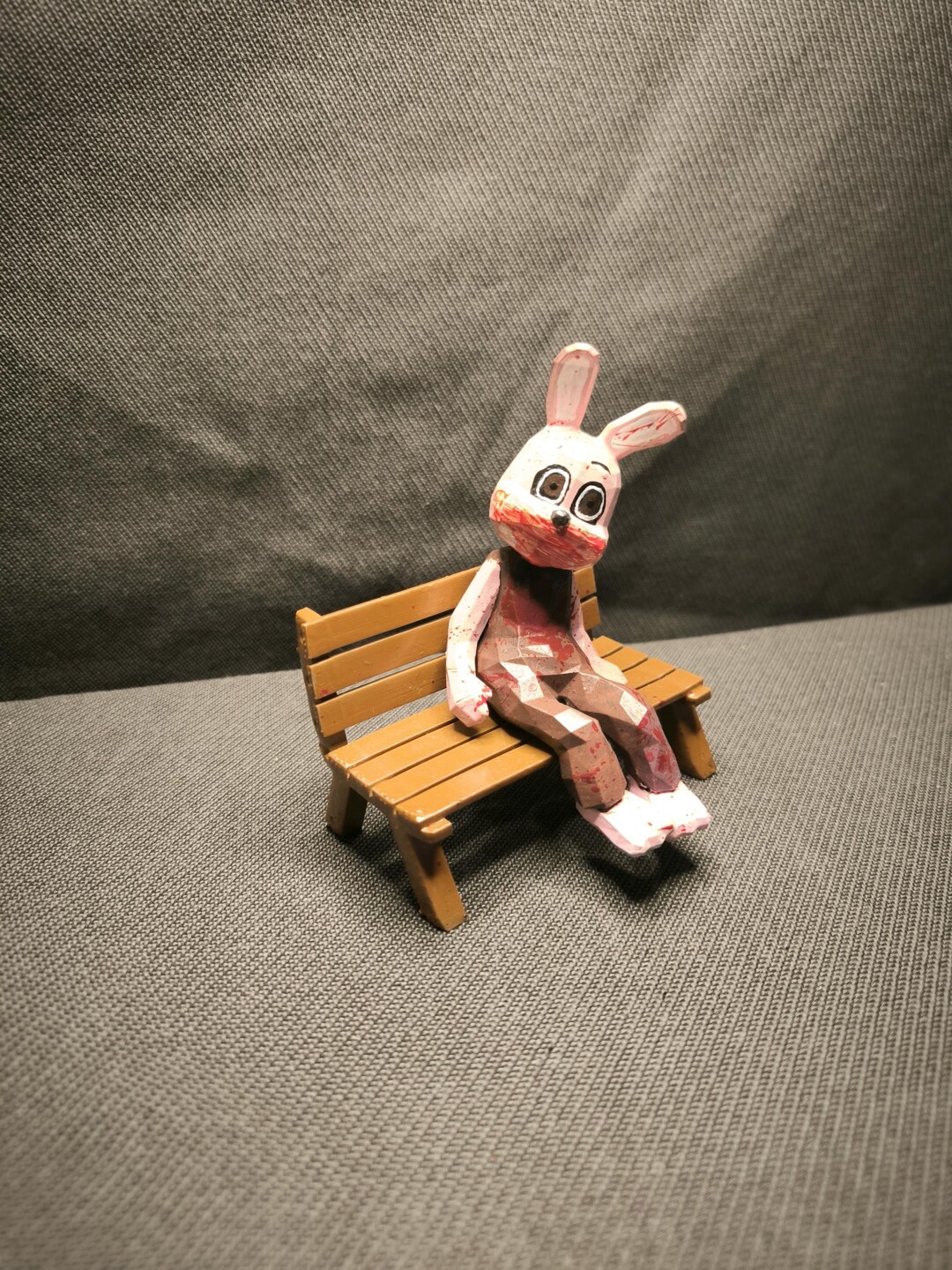 Silent Hill 3 Figure, Robby Rabbit Plush on Bench - Etsy