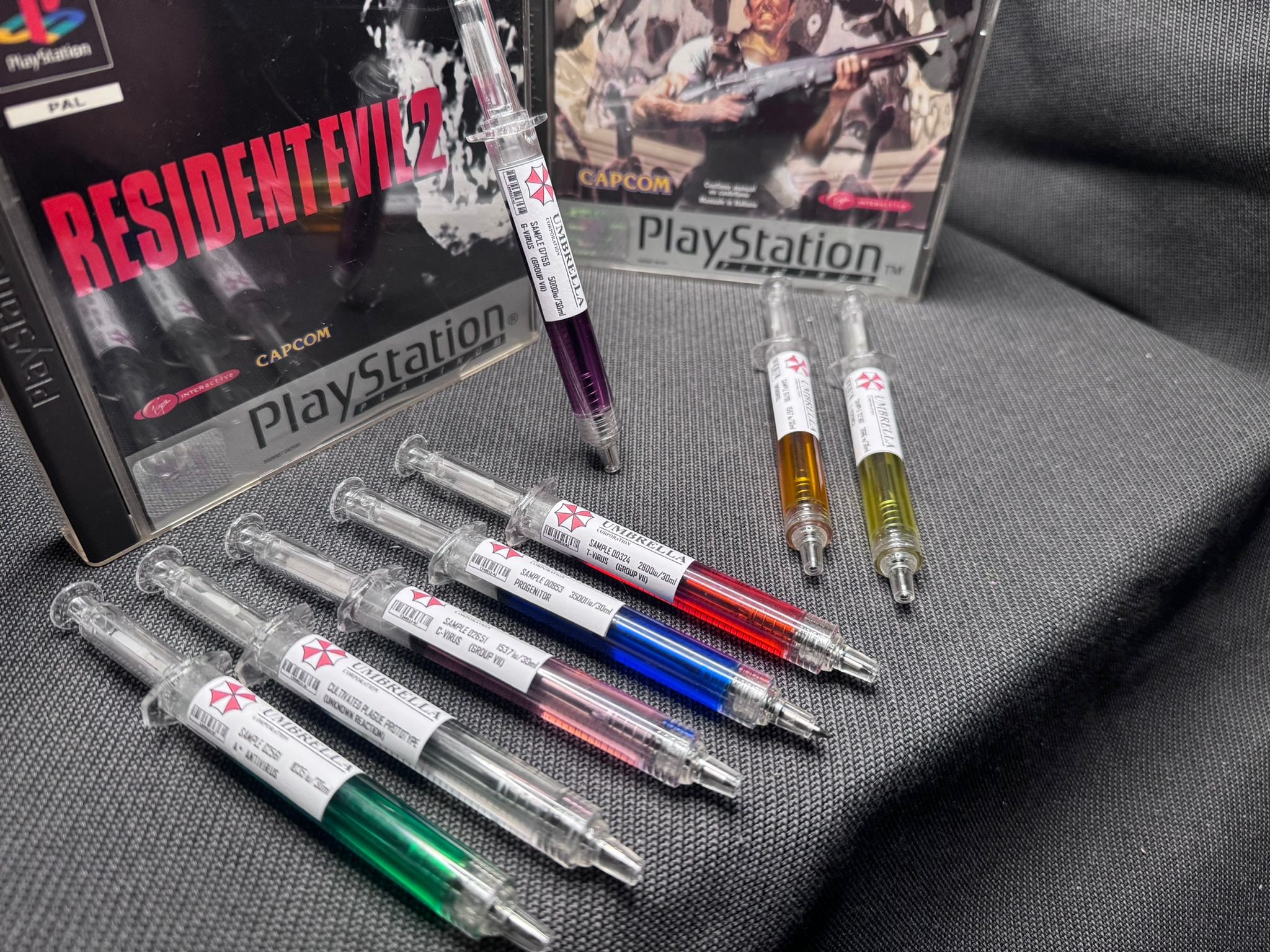 Resident Evil Saga Virus Syringe Pens - Etsy UK