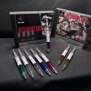 Resident Evil Saga Virus Syringe Pens - Etsy UK