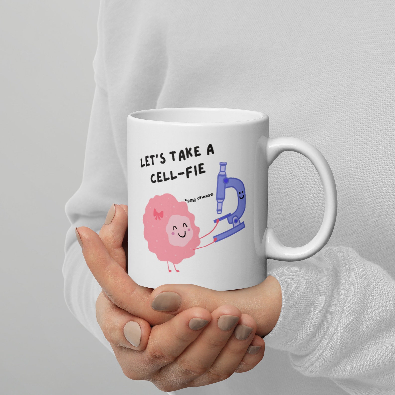 Biology Mug Science Mug Cell Mug Cellfie Mug - Gifts for Scientist ...