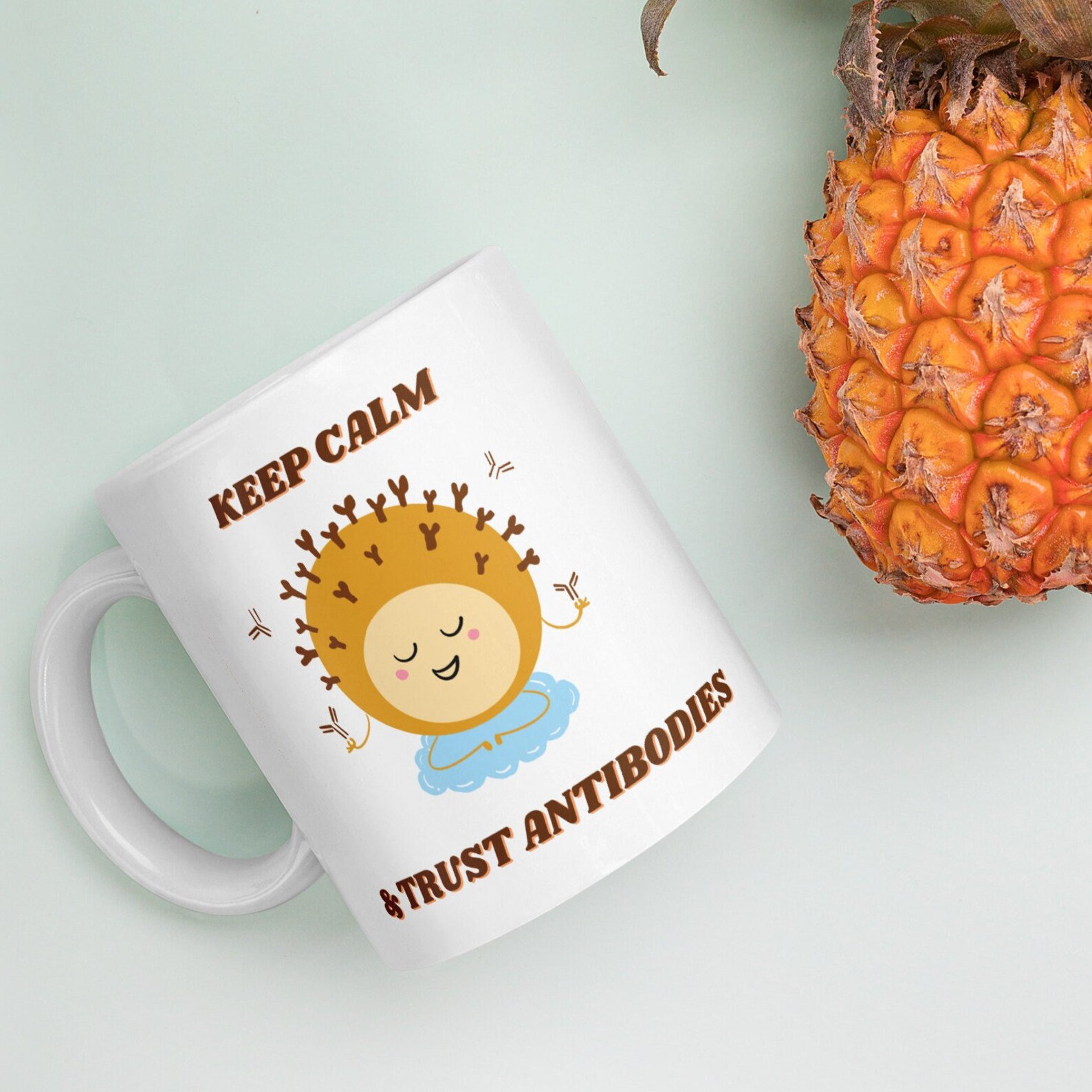Funny Immunology Mug, Science Mug, Cell Biology Mug Gift for Scientist ...