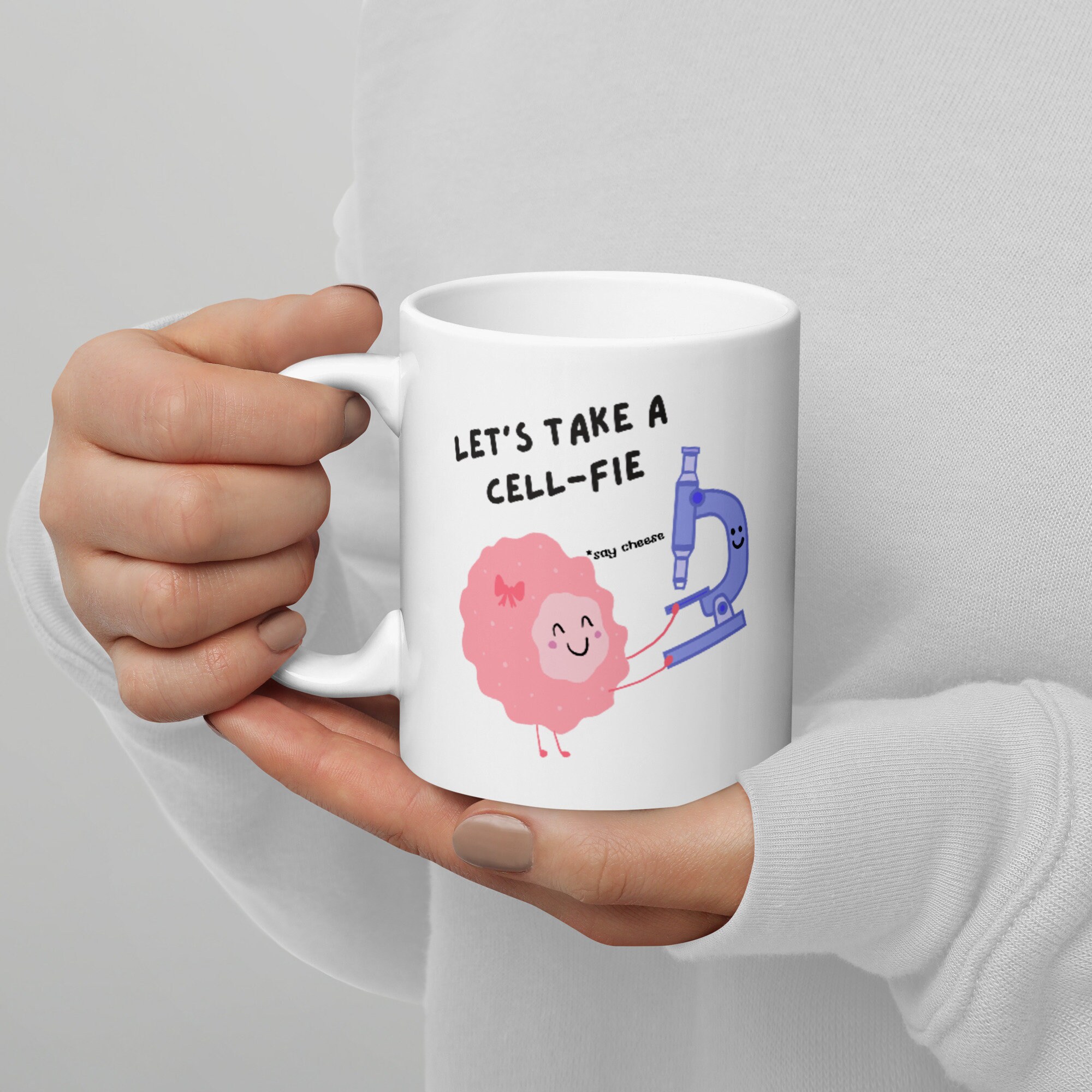 Biology Mug Science Mug Cell Mug Cellfie Mug - Gifts for Scientist ...