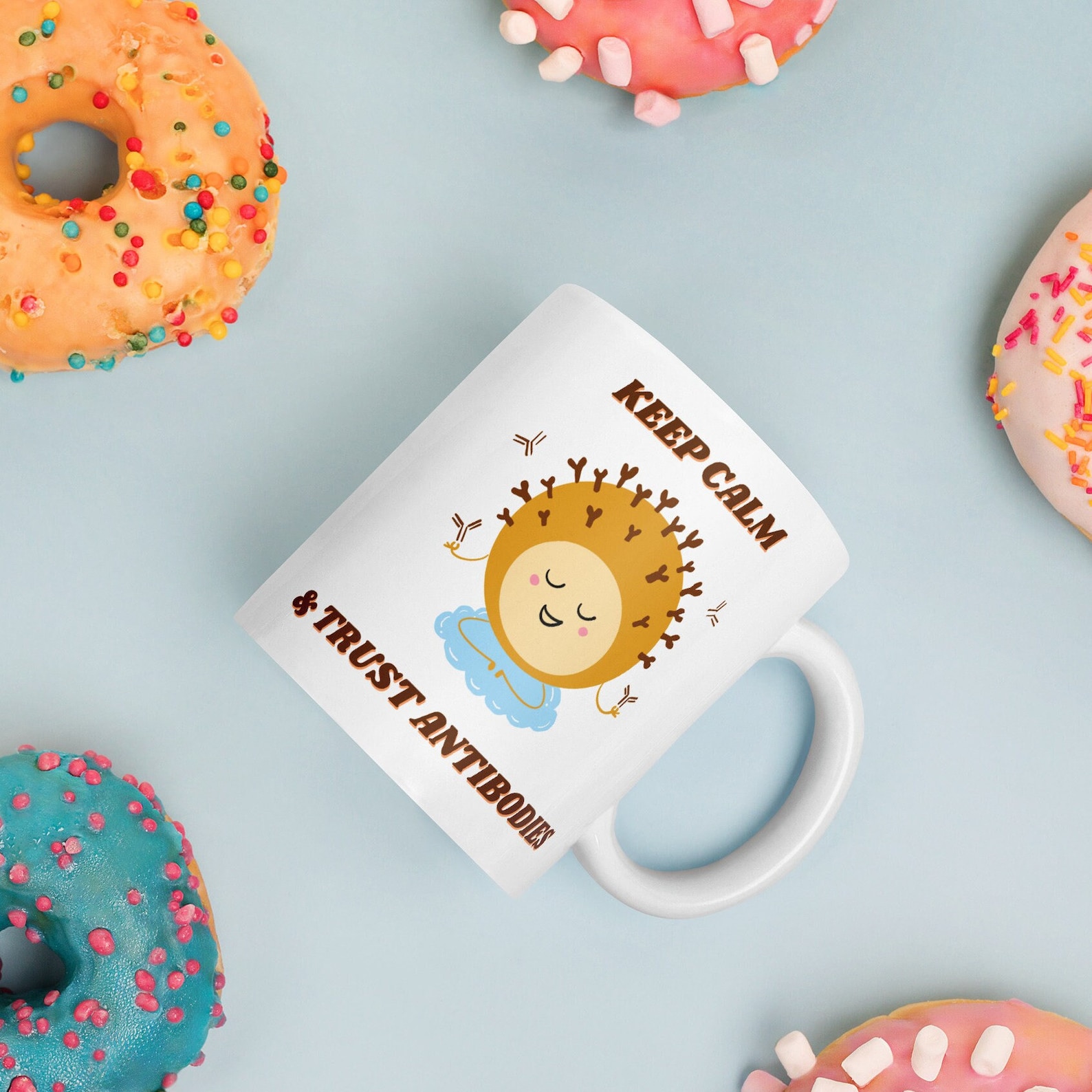 Funny Immunology Mug, Science Mug, Cell Biology Mug Gift for Scientist ...