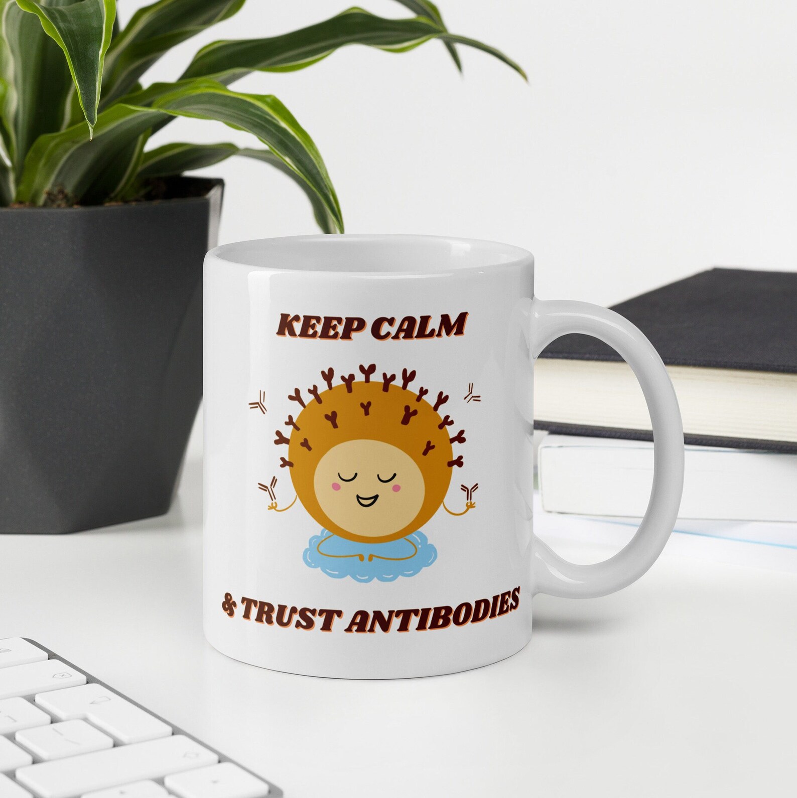 Funny Immunology Mug, Science Mug, Cell Biology Mug Gift for Scientist ...