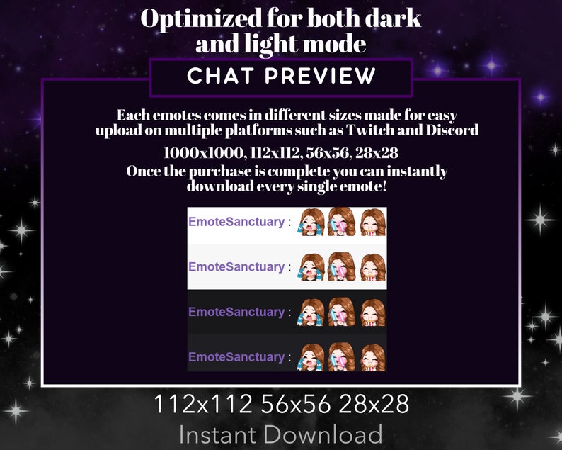Kate Denson Animated Emote Glow Stick, Hype , Rave, Twitch, Discord ...
