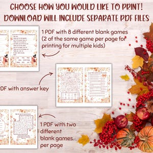 Christian Thanksgiving Games: Printable Bible Study Activities (digital ...