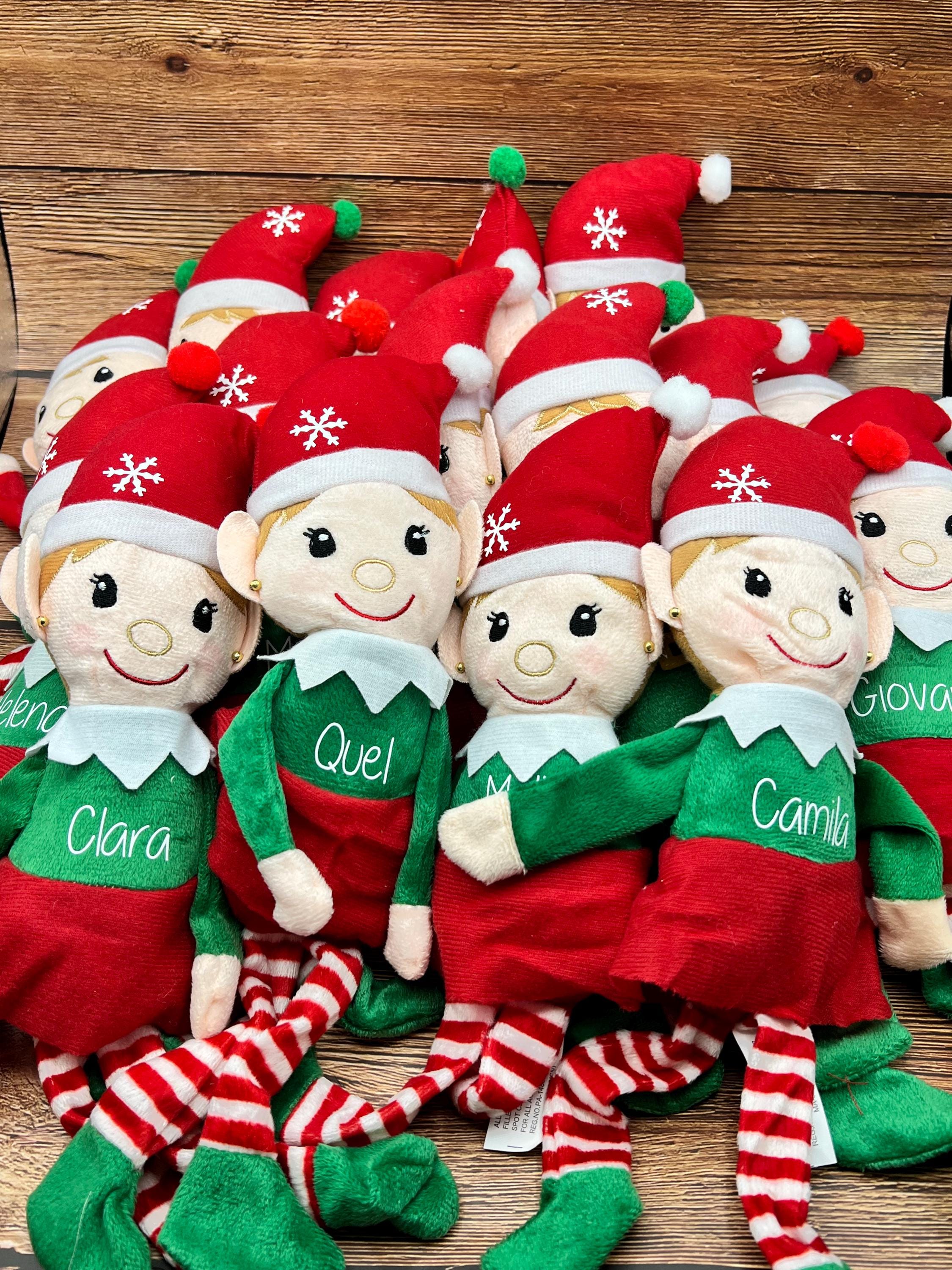 Personalized Plush Elf, Christmas Custom Name Elf, - Etsy