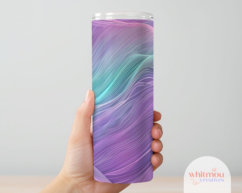 Abstract Tumbler Wrap PNG Bundle Colorful Tumbler Sublimation Design ...