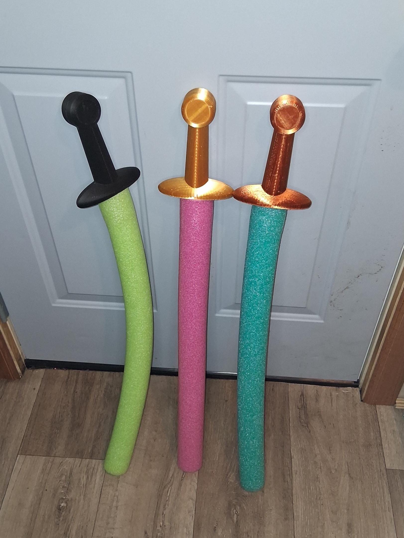 3D Printed Pool Noodle Sword Kit: Safe Foam Battle Toy for Kids - Etsy