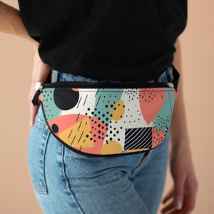 Vibrant Fanny Pack, Trendy Belt Bag for Women, Fashionable Waist Pack ...