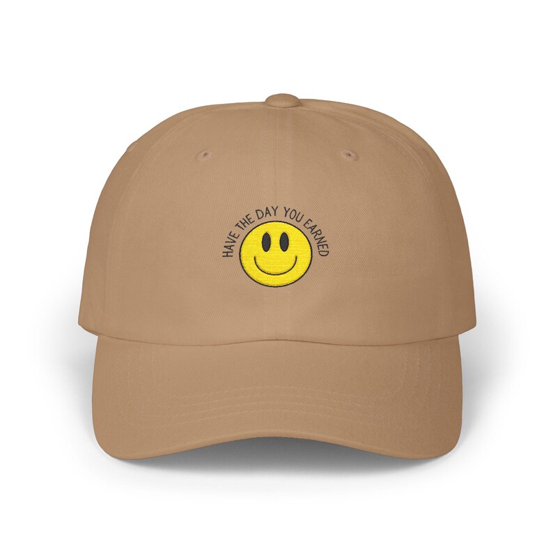 Embroidered Women's Smile Face Baseball Cap, Sarcastic Ironic Hats ...