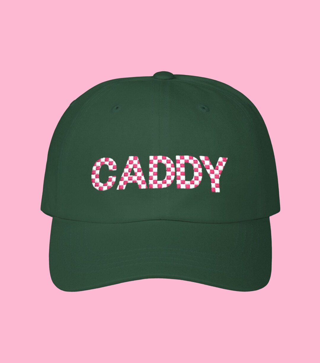 Preppy Caddy Golf Hat, Embroidered Women's Golfing Caps, Trendy Ladies ...