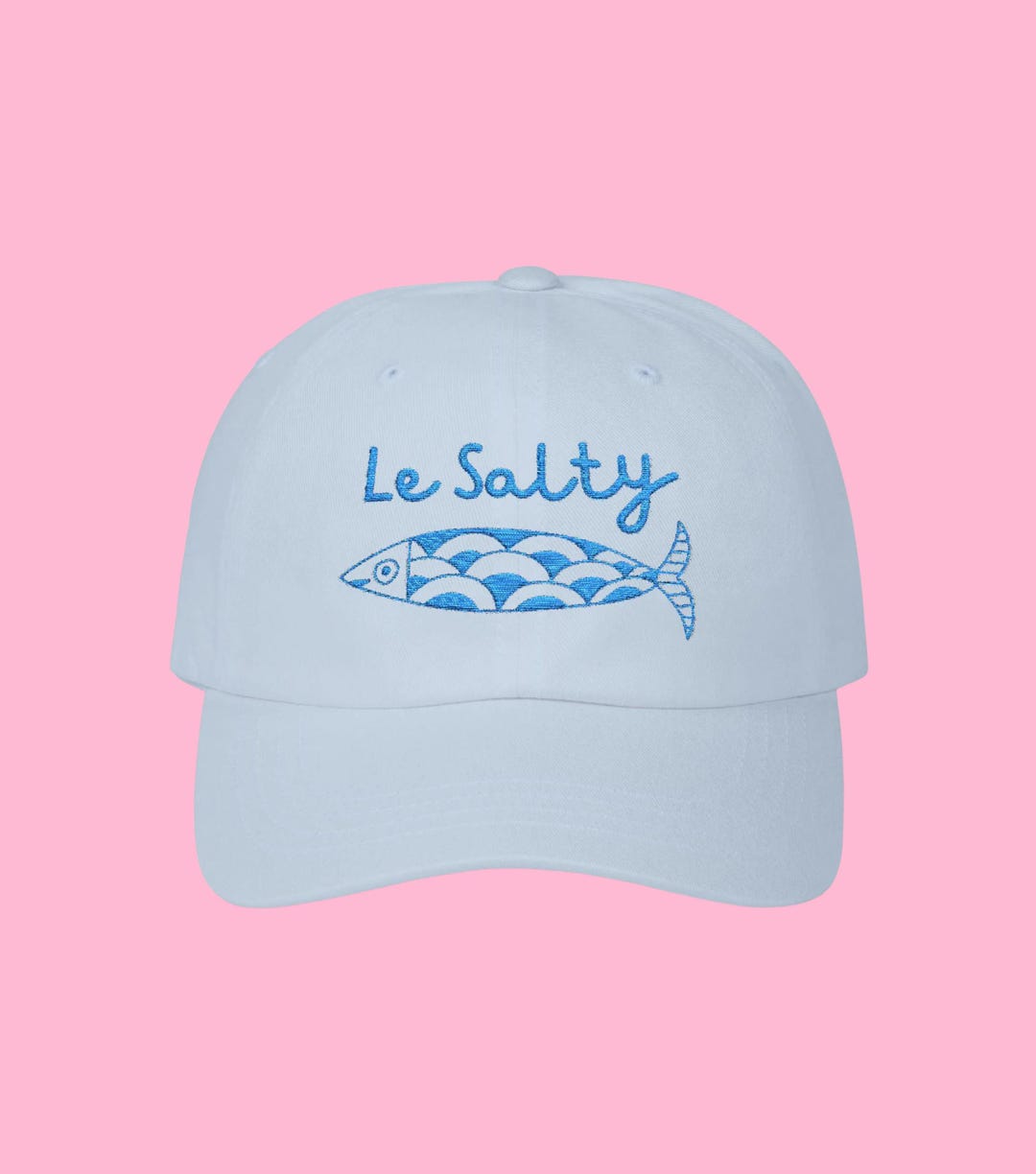 Sardine Embroidered Cap, Tinned Fish Hat, Can Fish, Vintage Coastal ...