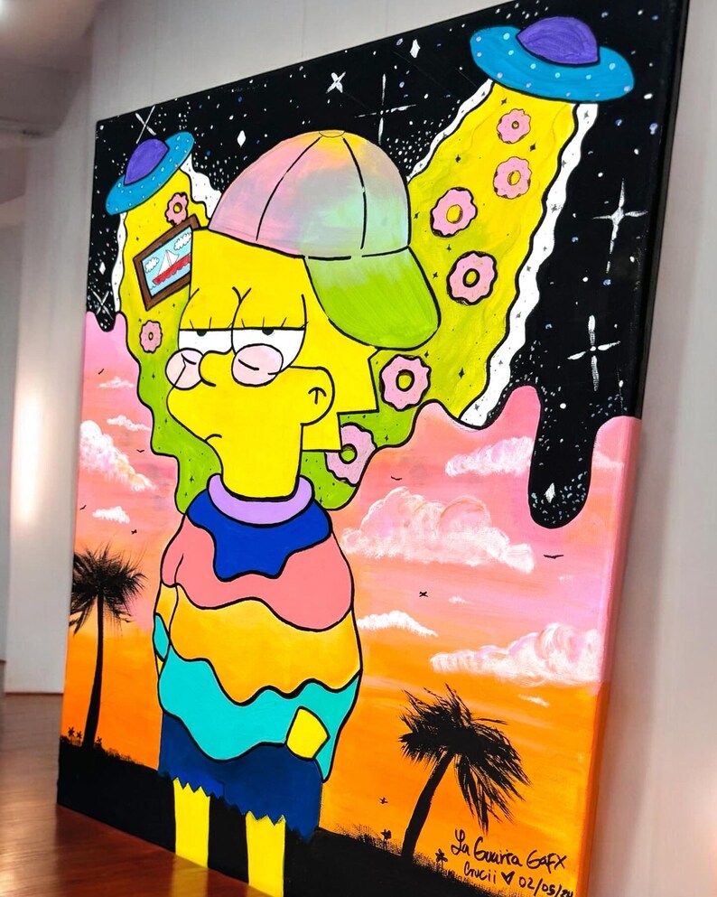 Lisa Simpson's Surrealism - Etsy