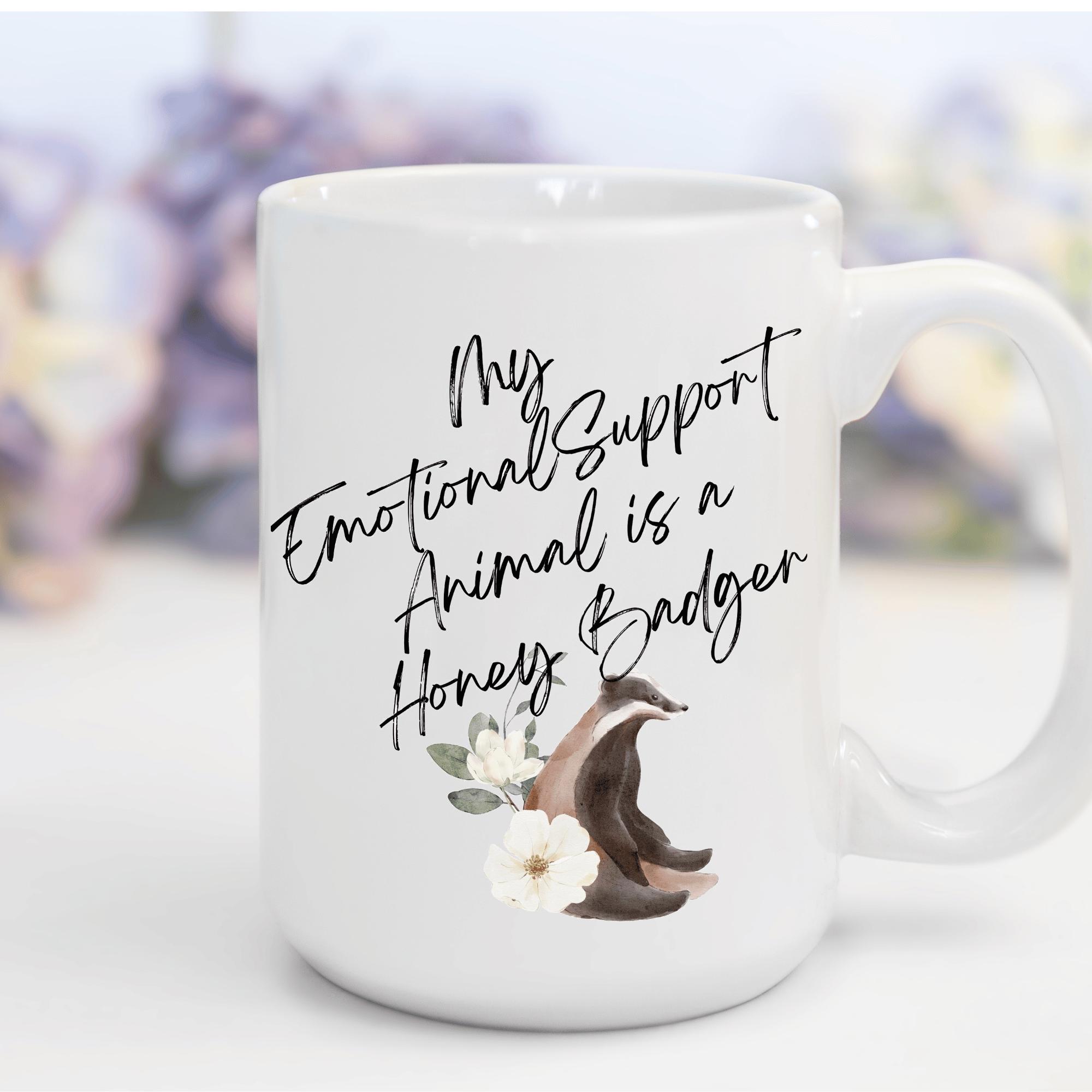 Emotional Support Honey Badger PNG – Funny Sarcastic Animal Design - Etsy