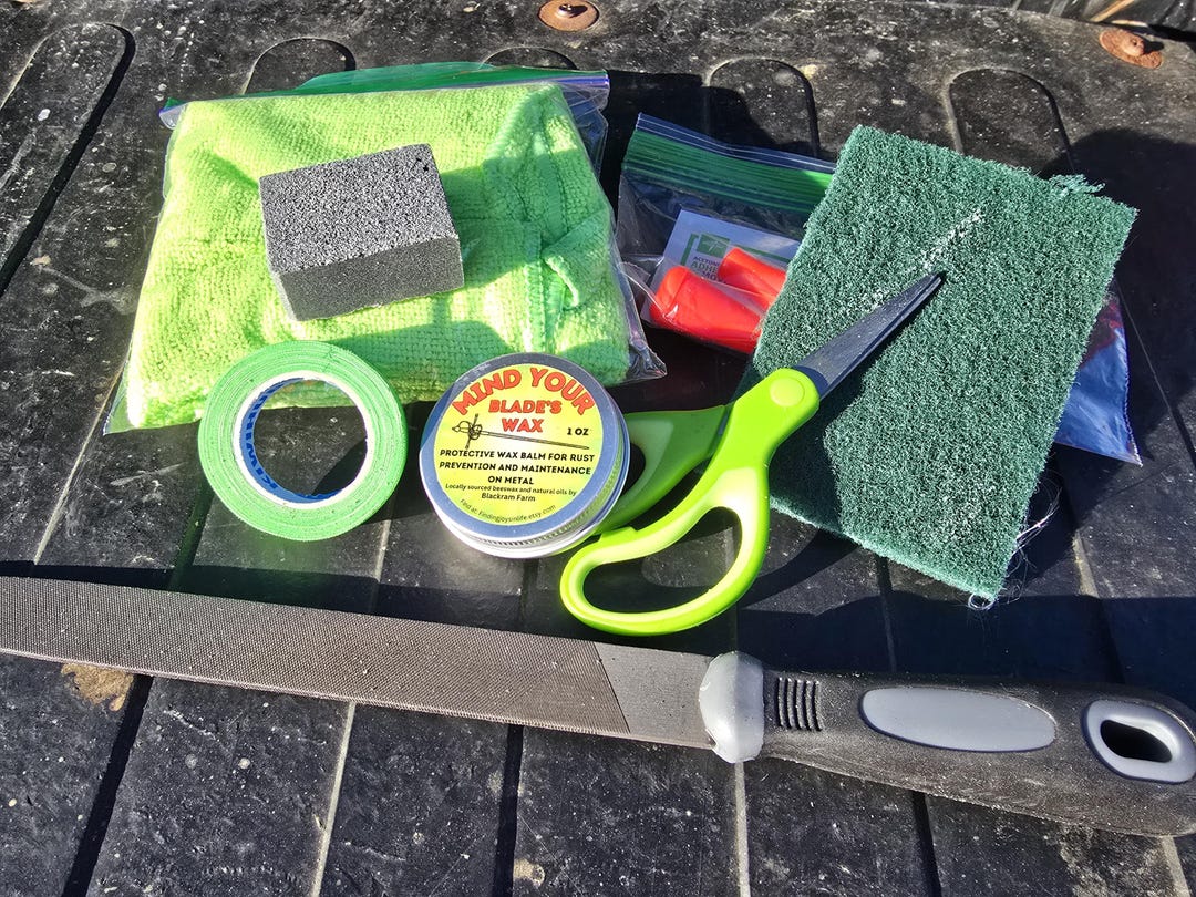 Rapier Maintenance Kit: Cut and Thrust Edition With Blade Wax - Etsy