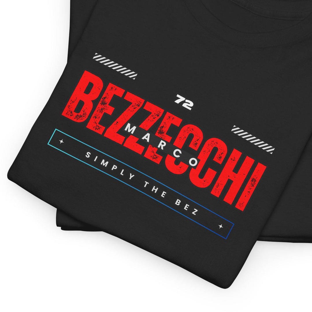 マルコ・ベッツェッキ MotoGP T シャツ: #72 | Simply The Bez - Etsy 日本