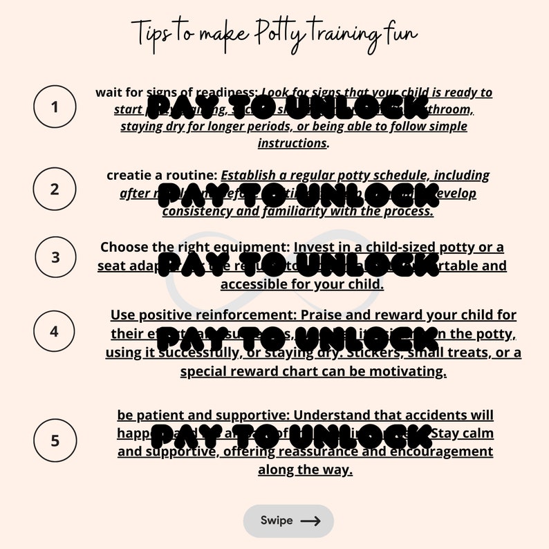 Potty Chart Training - Etsy