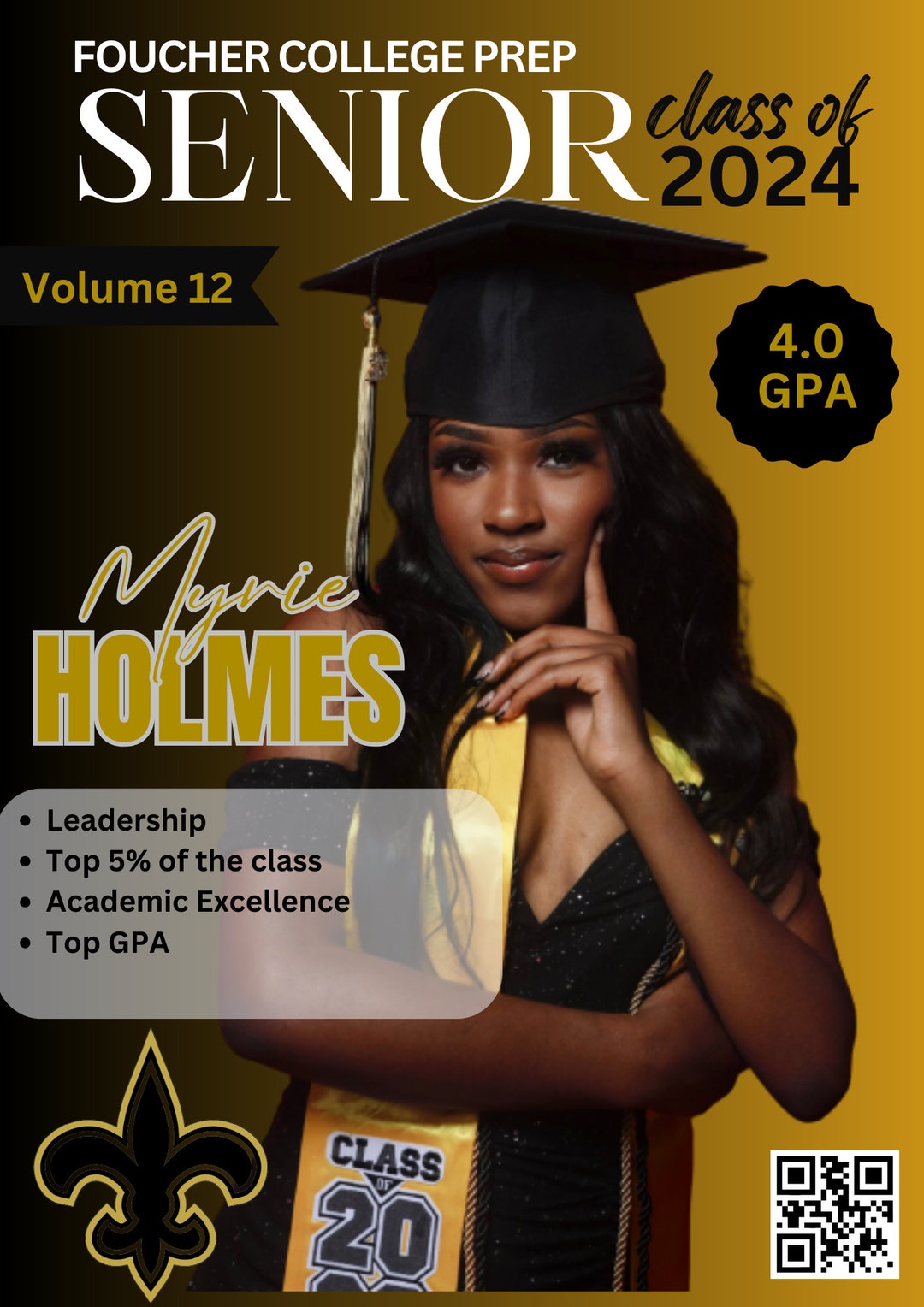 Graduation Magazine Cover - Etsy