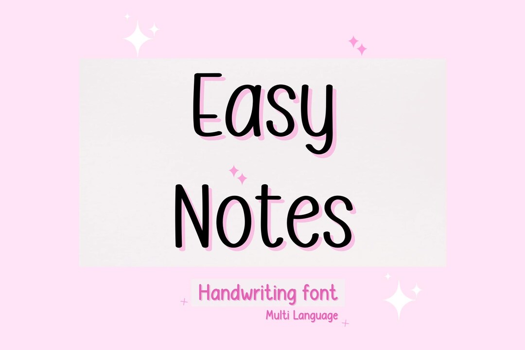 Handwriting Font, Handwritten Font, Goodnotes Font, Cute Font, Neat ...