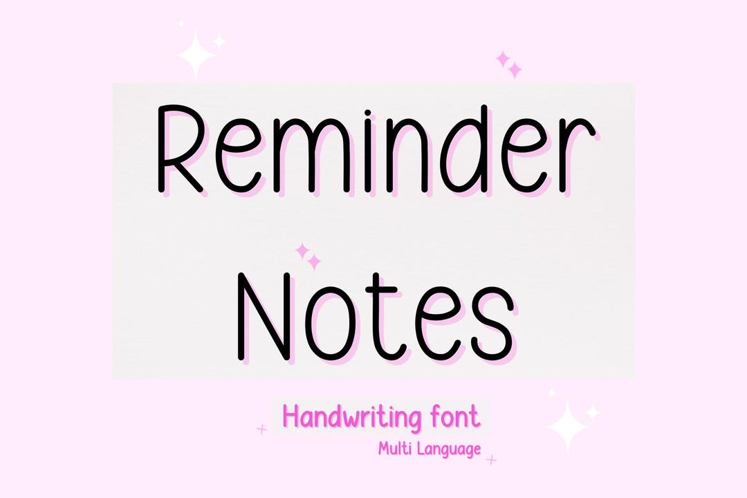 Handwriting Font, Handwritten Font, Goodnotes Font, Cute Font, Neat ...
