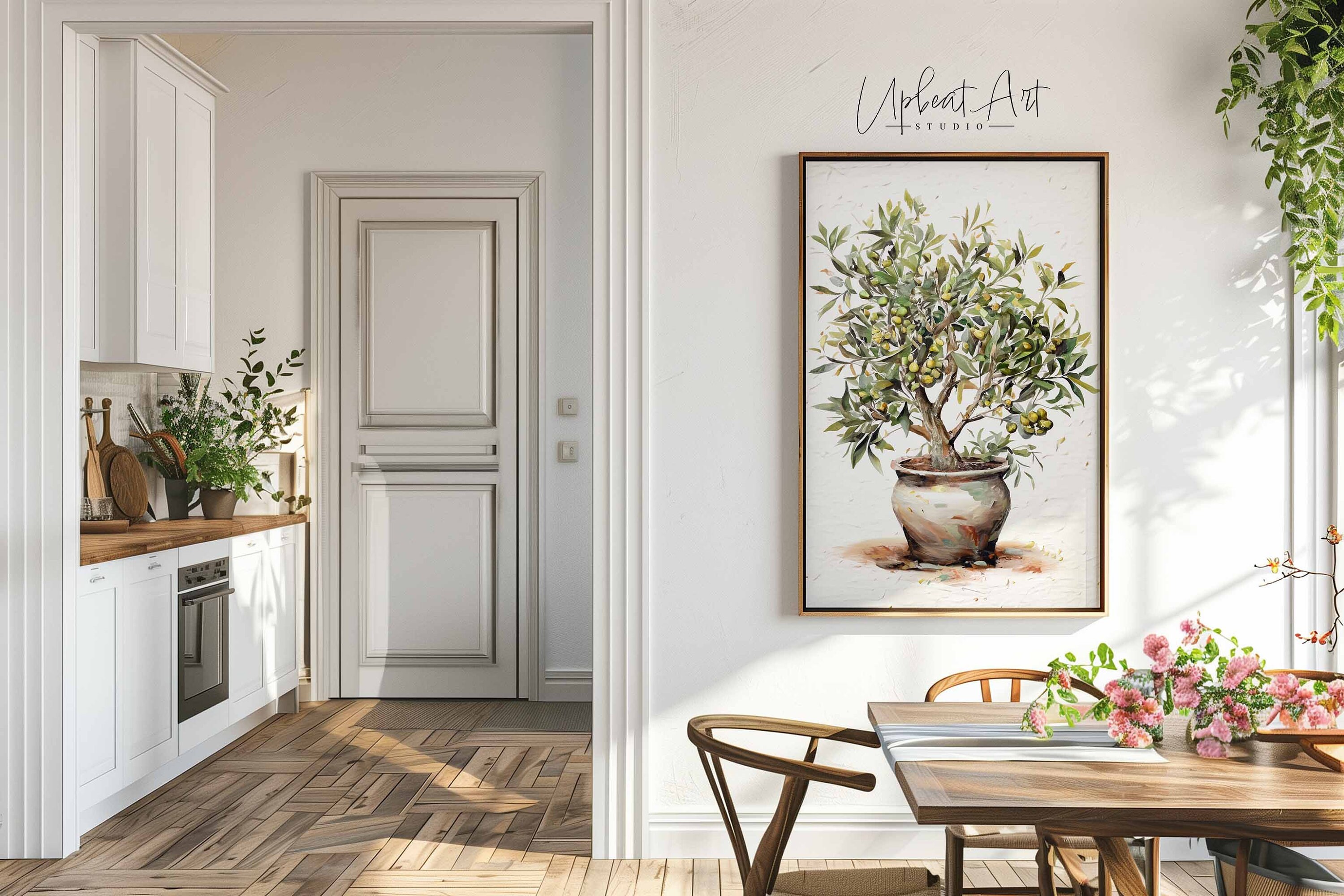 PRINTABLE Olive Tree Painting Sill Life Wall Art Restaurant Decor Olive ...