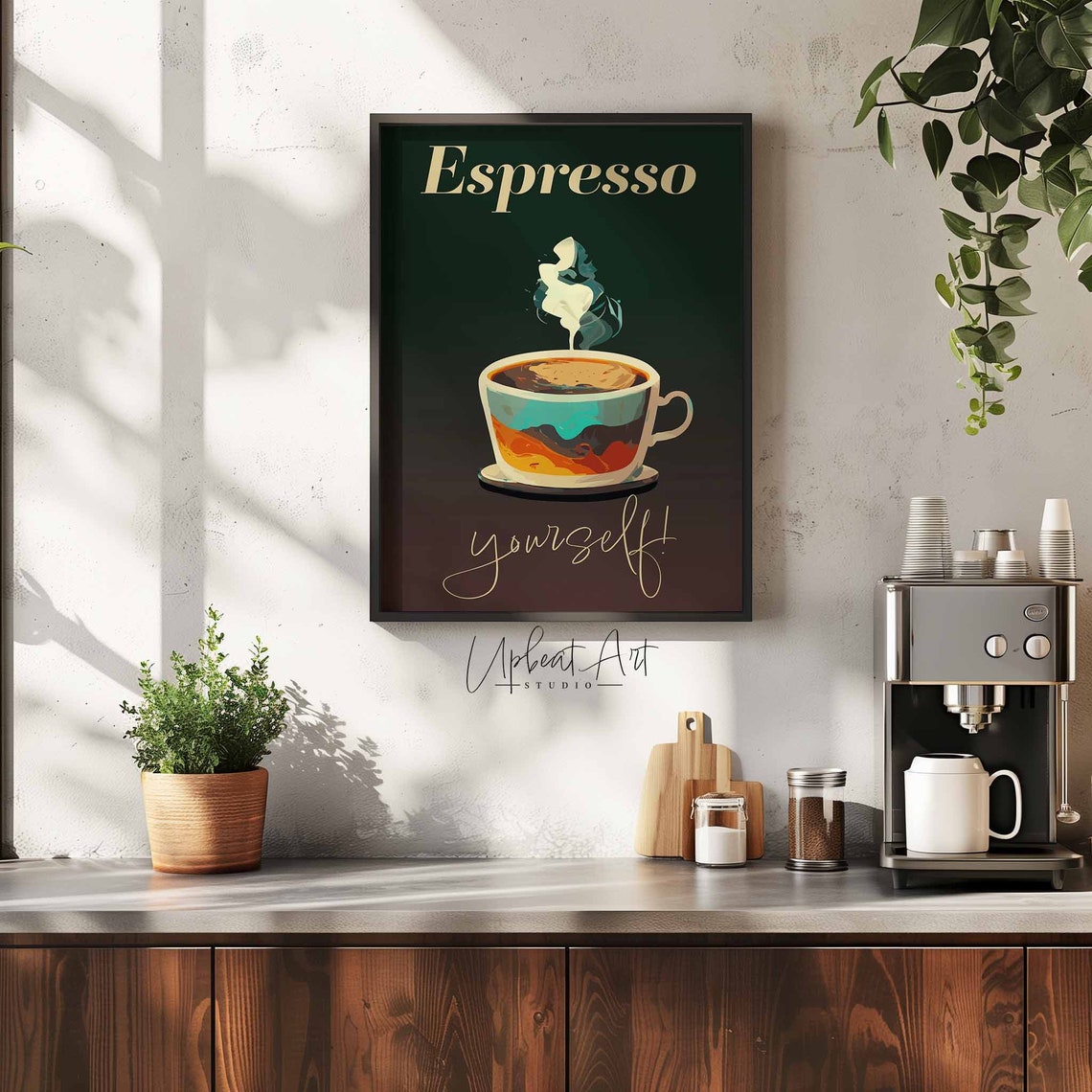 Coffee Wall Art, Coffee Bar Print, Espresso Coffee Poster, Coffee Lover ...