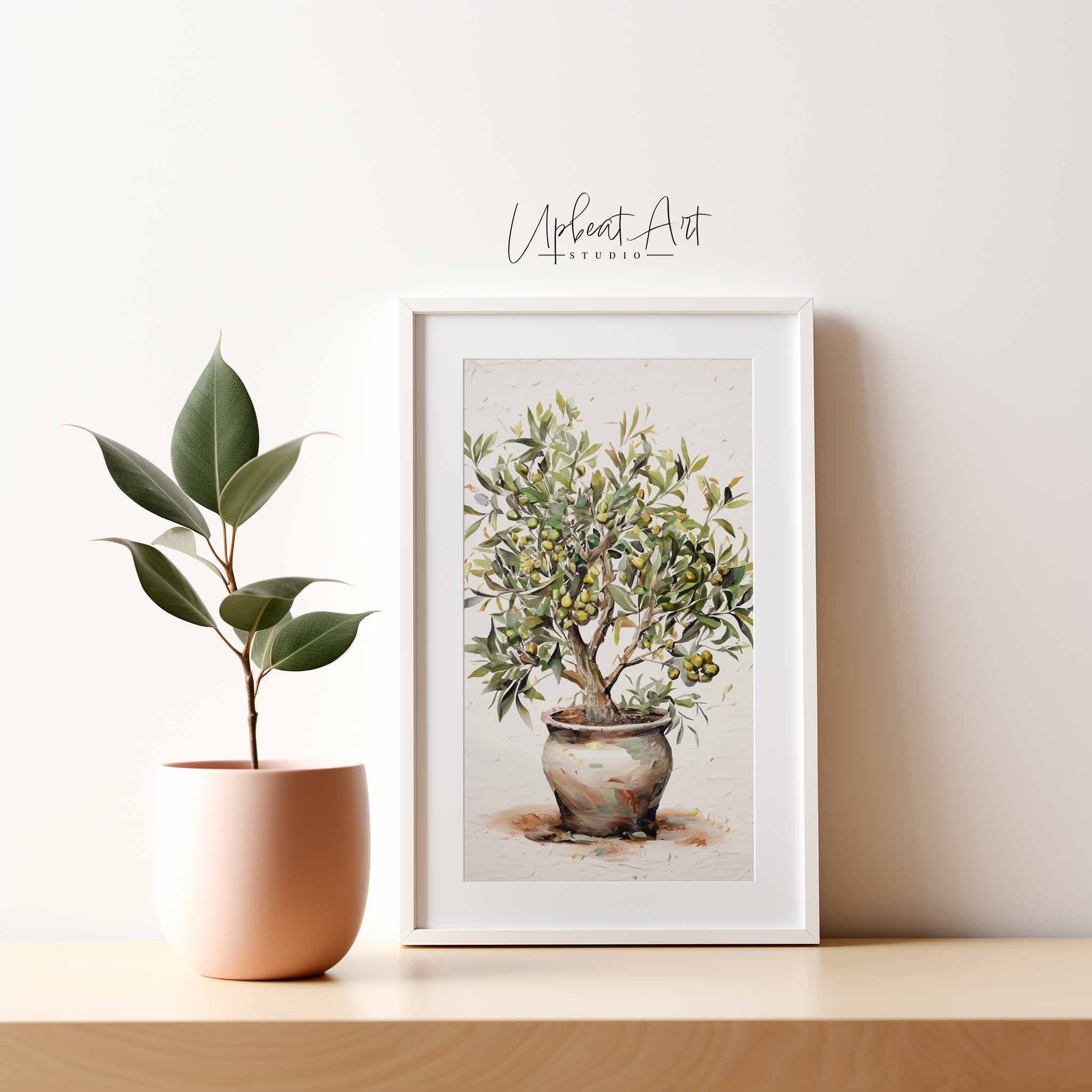 PRINTABLE Olive Tree Painting Sill Life Wall Art Restaurant Decor Olive ...